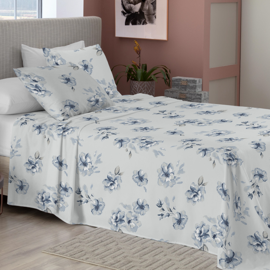 Camesa - Jgo sabanas de algodon modelos FLOREADOS CAMESA de 2 1/2 plz ...