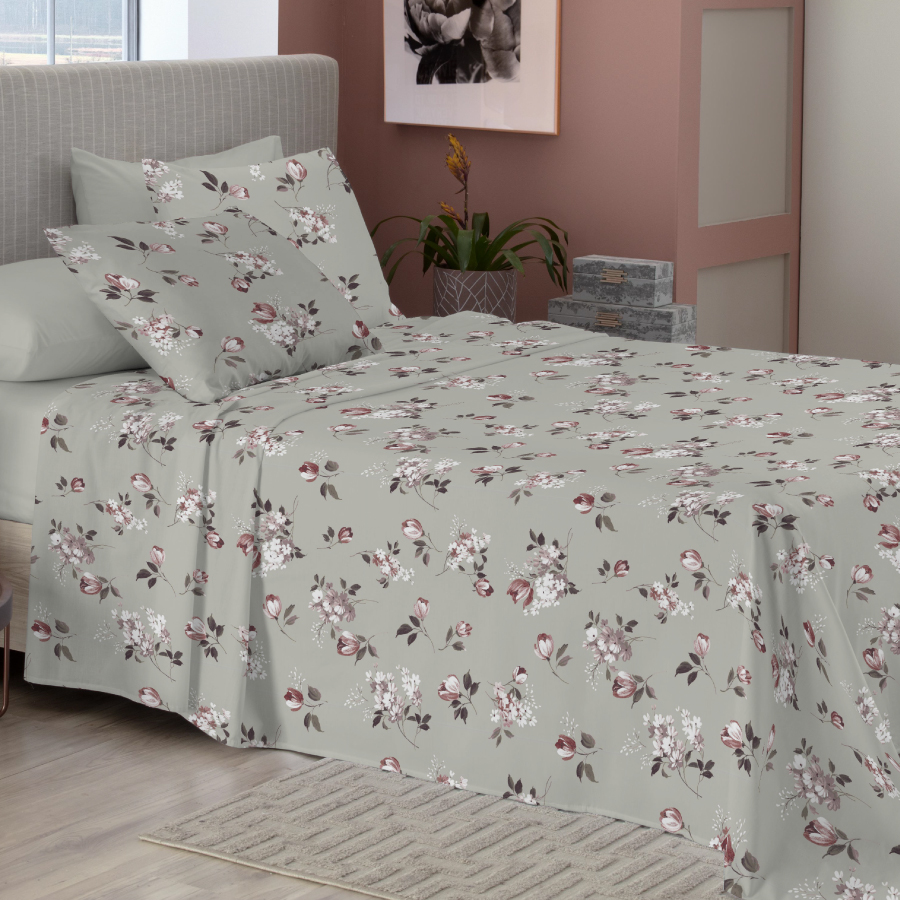 Camesa - Jgo sabanas de algodon modelos FLOREADOS CAMESA de 2 1/2 plz ...